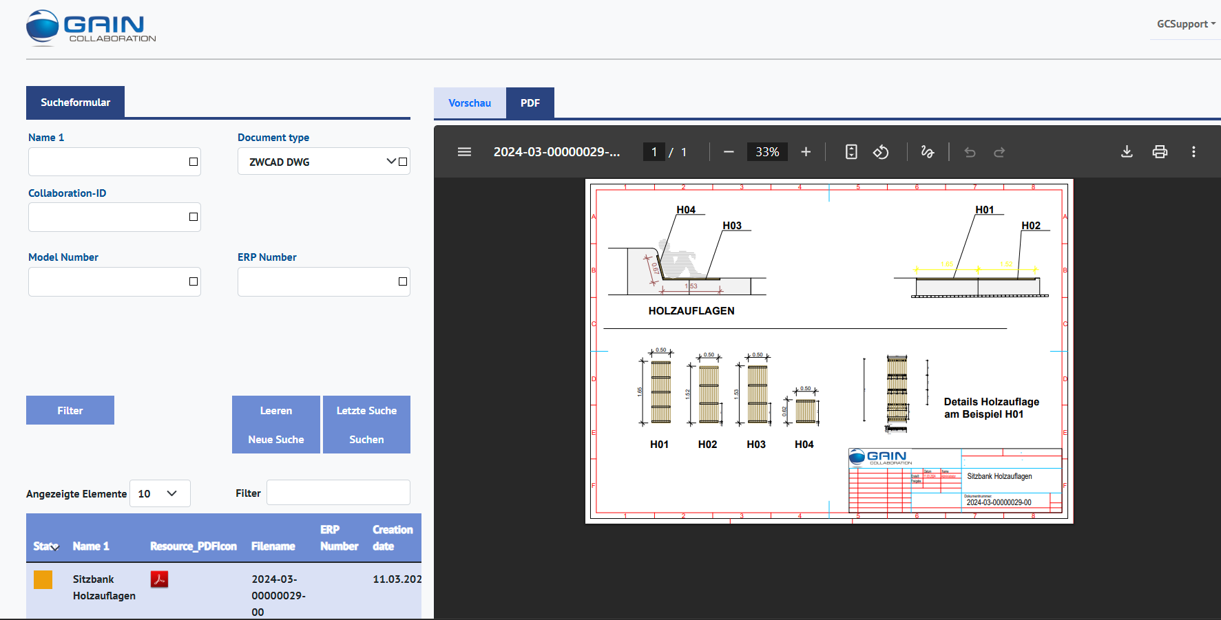 PDM Collaboration - PDFView | GAIN Software
